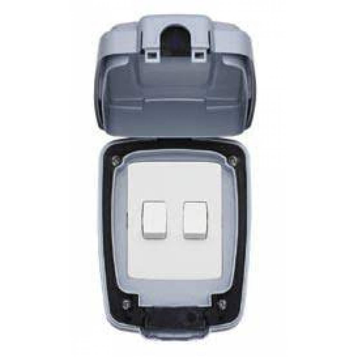 MK Masterseal Compact 2G 10AX SP 2-Way Switch IP66 86402