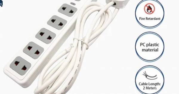Soundtech 5 Way 2-Pin Power Socket