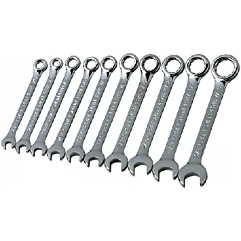 10pcs Mini Ignition Combination Wrench Set (Inches)