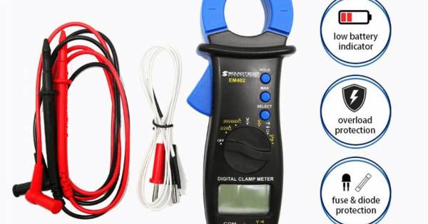 Soundtech Digital Clamp Meter EM-402
