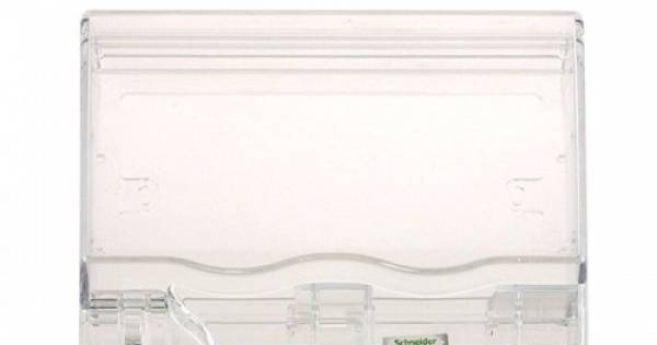 Schneider Full-Time Weatherproof Twin Gang Socket Cover ET223R_TR