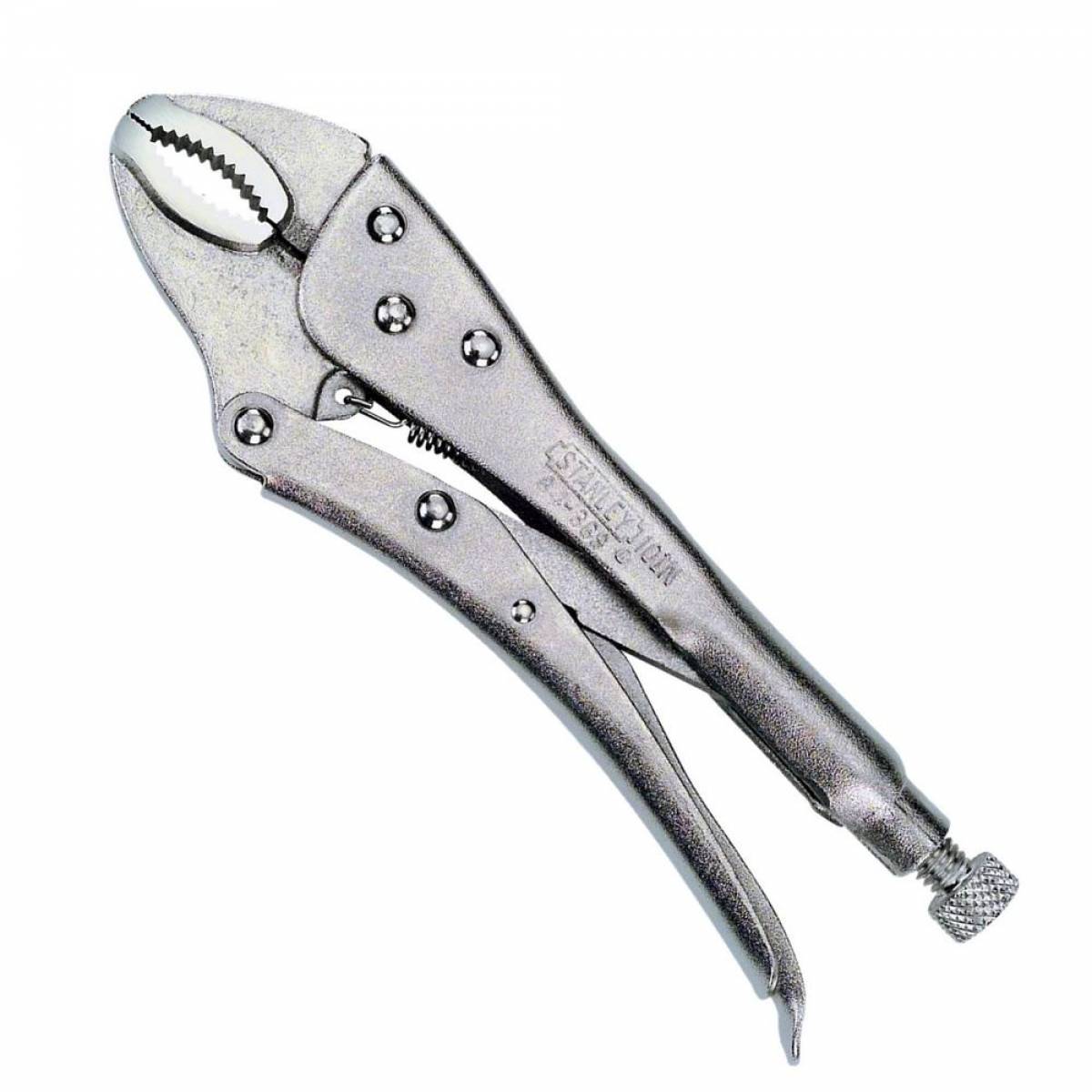 Stanley 7" Curved Jaw Locking Pliers 84-368-1